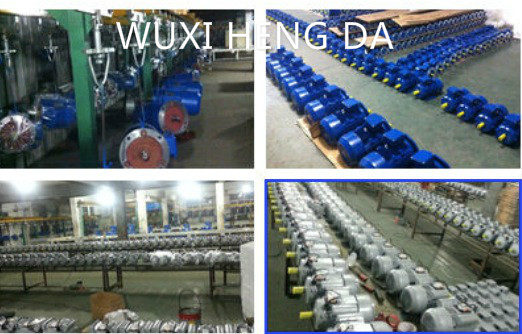 Compressor Fan Cooled Three Phase Asynchronous Motor IMB35 / IM2001 ...